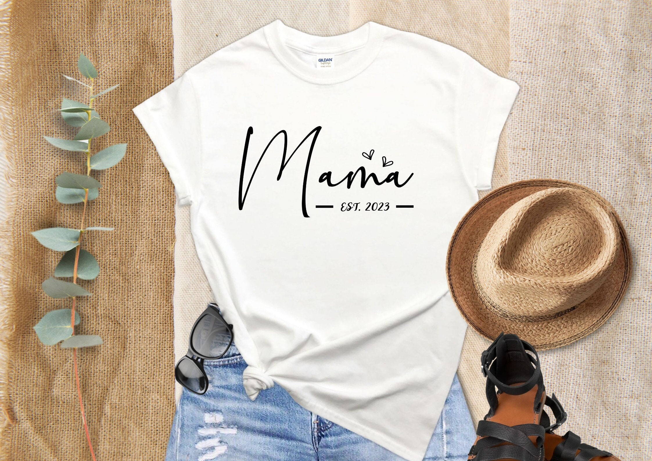 Personalized Mama Sweatshirt | Custom Mom Est Date - Etsy