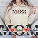 Custom Mama Sweatshirt With Kid Name, Personalized Mom Sweater ...