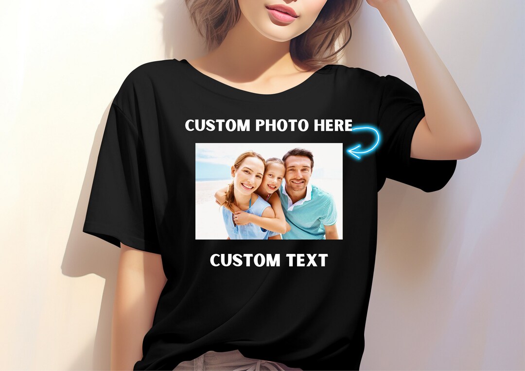 Photo Shirt, Custom Shirt With Photo, Custom Photo Shirt, Custom T ...