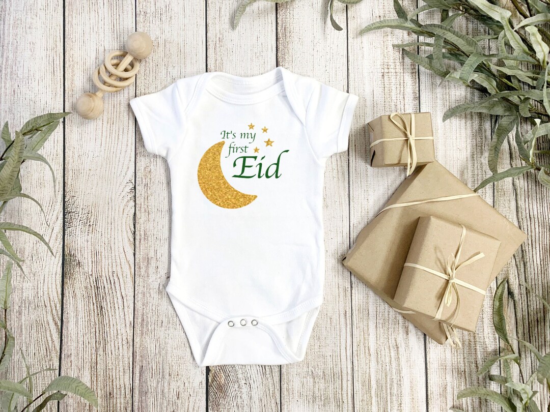 First Eid Onesie, Ramadan Gift Onesie, Baby Eid Gift, Custom Onesie, My ...