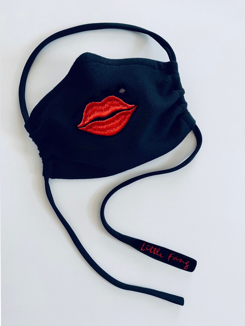Marilyn Monroe Mole Mouth Lips Embroidery Black Face - Etsy