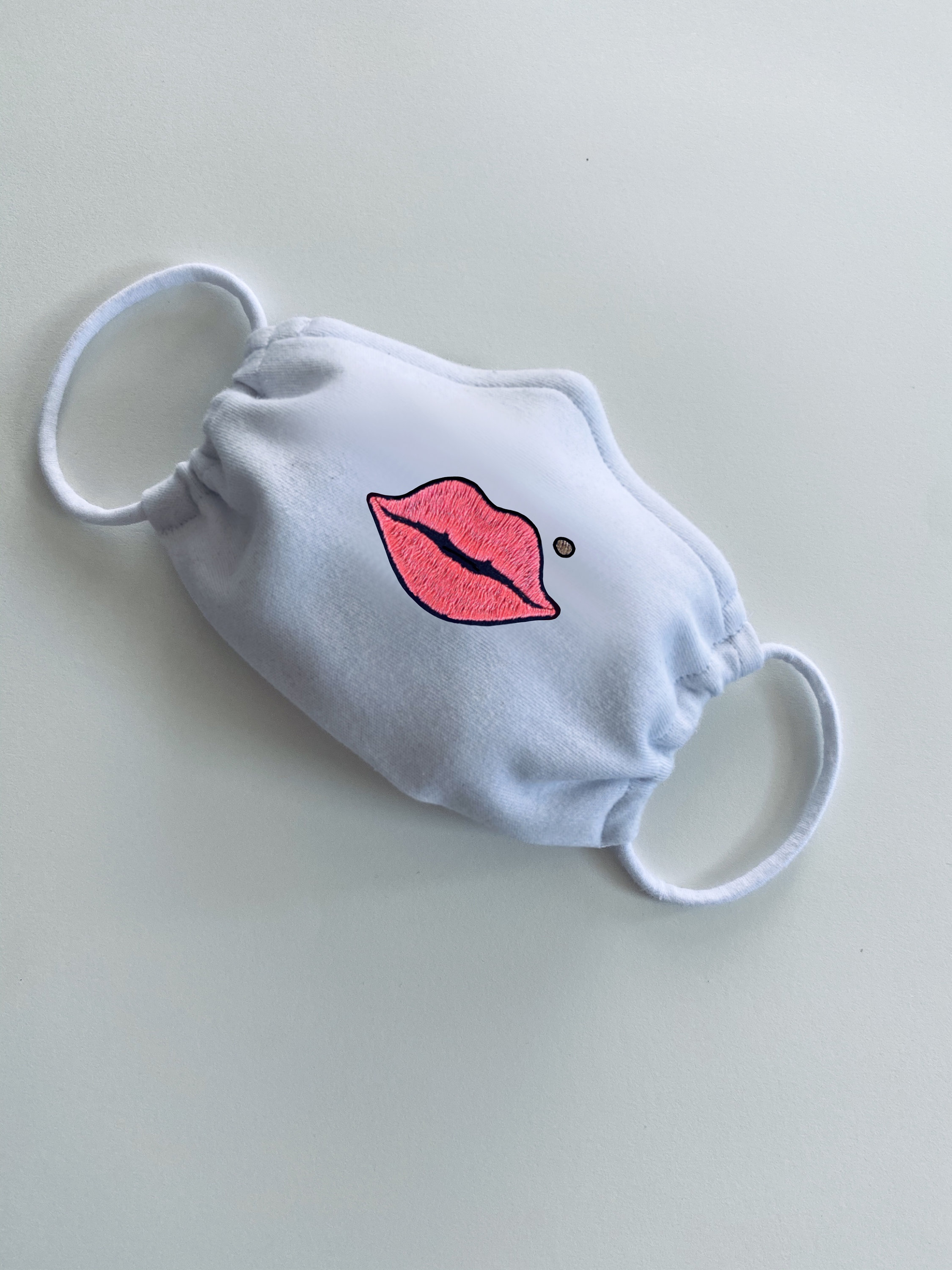 Marilyn Monroe Mole Mouth Lips Embroidery Black Face | Etsy