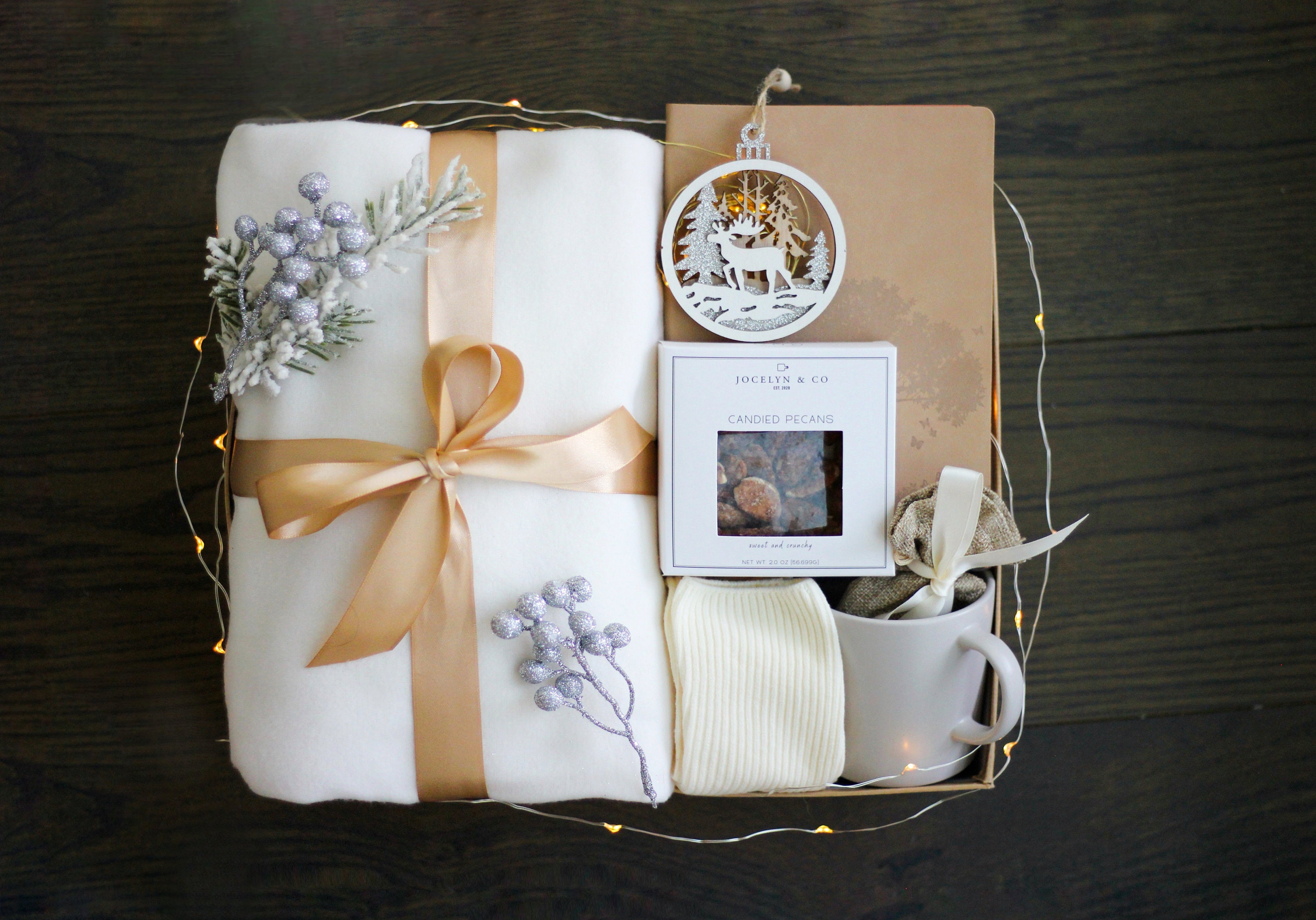 Cozy Gift Basket, Hygge Gift, Gift Box for Women, Holiday Gift Box ...
