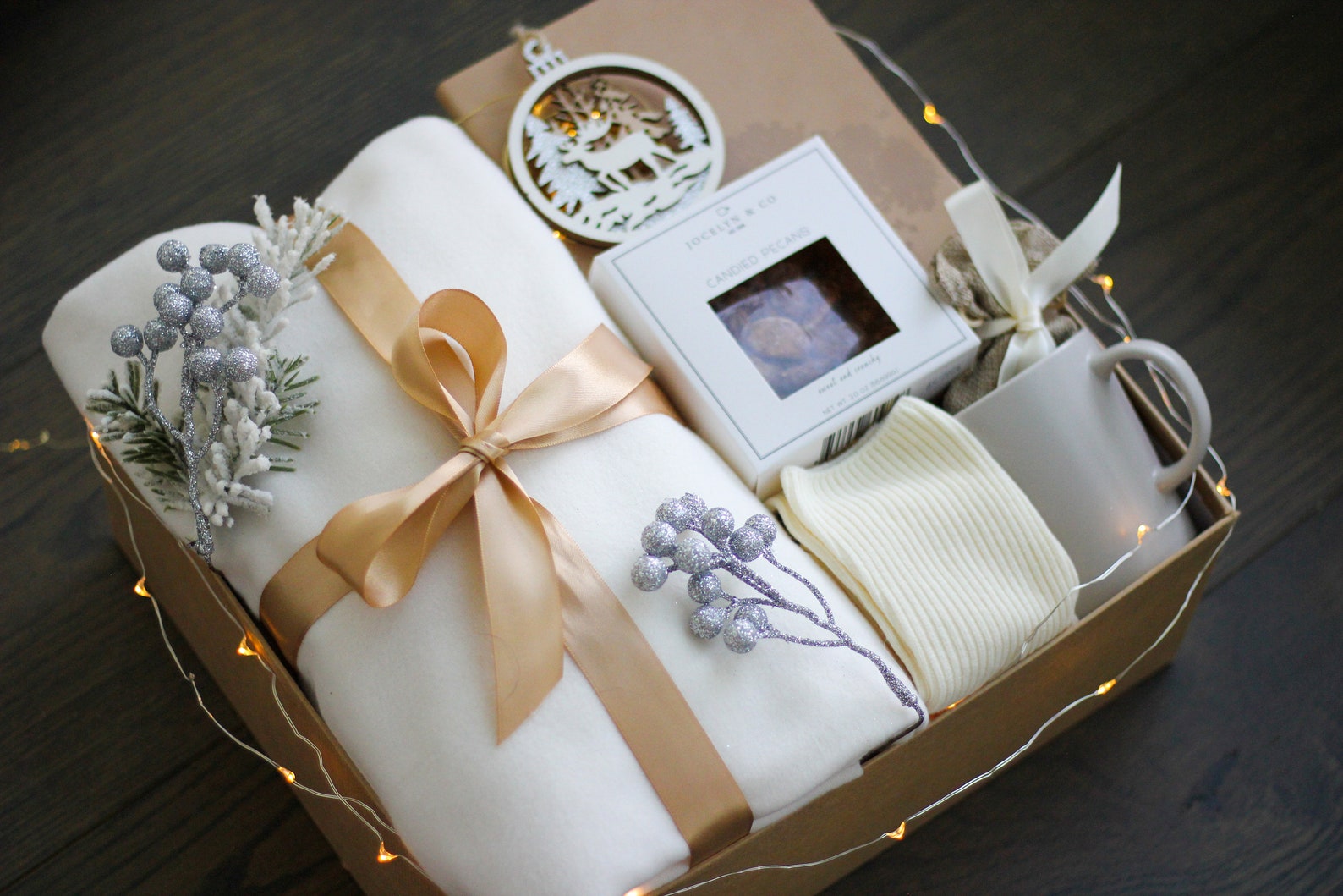 Cozy Gift Box for Her and for Him, Christmas Gift, Holiday Gift Box ...