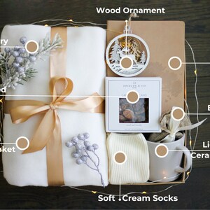 Cozy Gift Box for Her and for Him, Christmas Gift, Holiday Gift Box ...