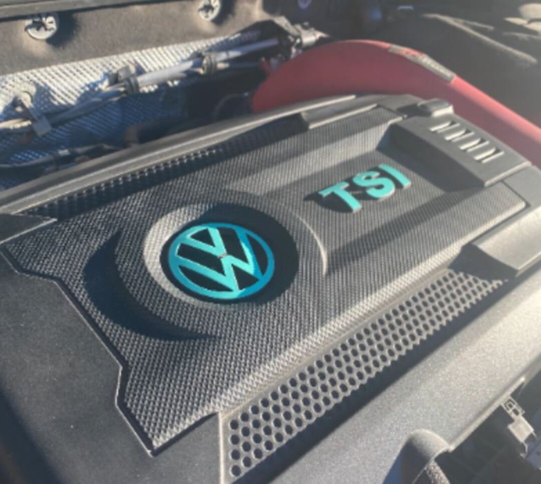 Vinyl Decal Overlay Compatible With MK7 Golf GTI Engine Cover vw Tsi - Etsy