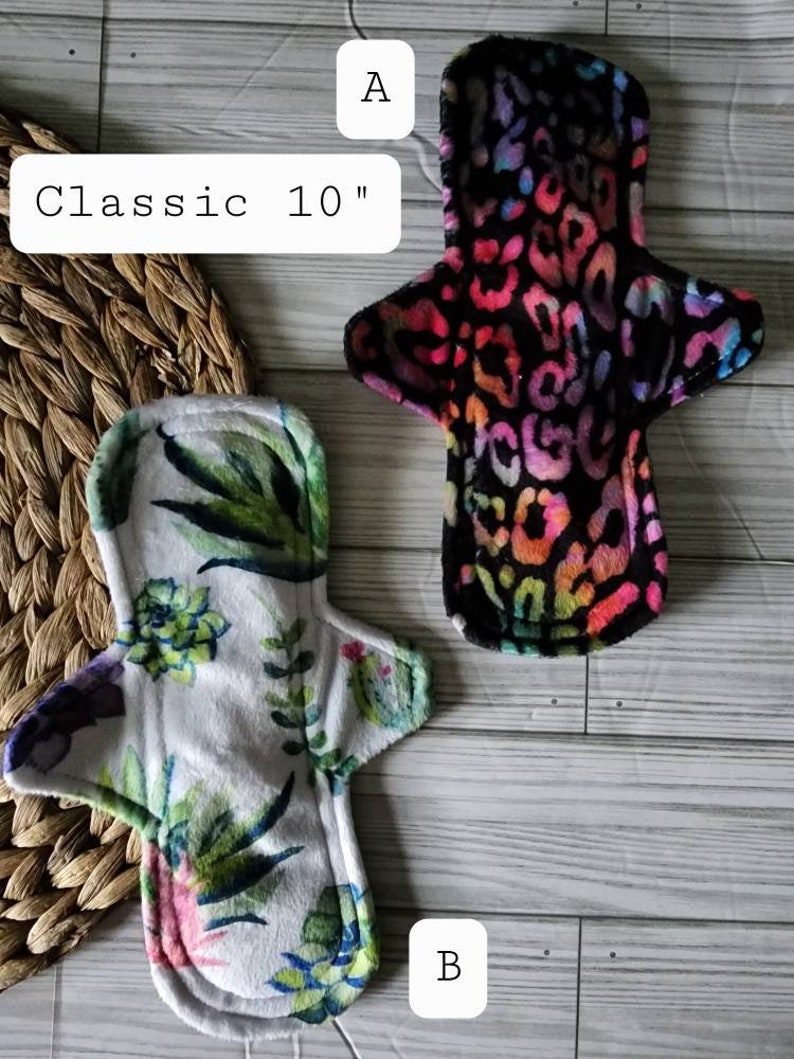 Minky Cloth Padsmenstrual Padhandmadeready to - Etsy