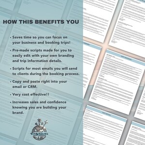 Travel Agent Email Scripts, 64 Email Travel Agency Templates, Canva ...