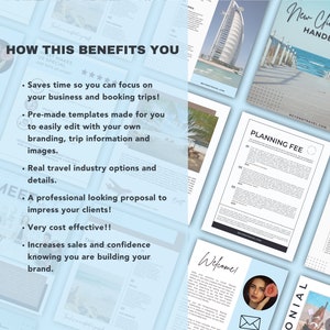 Travel Client Handbook Travel Agent New Client Handbook - Etsy