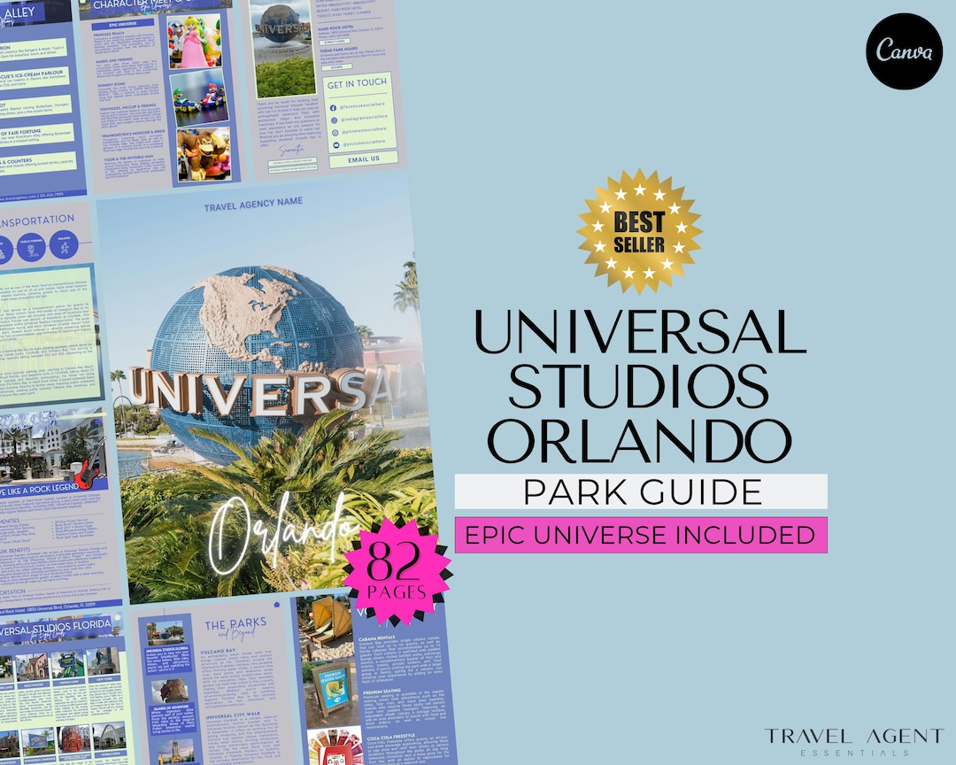 Universal Orlando Park Guide, Theme Park Guide, Travel Agent Client ...