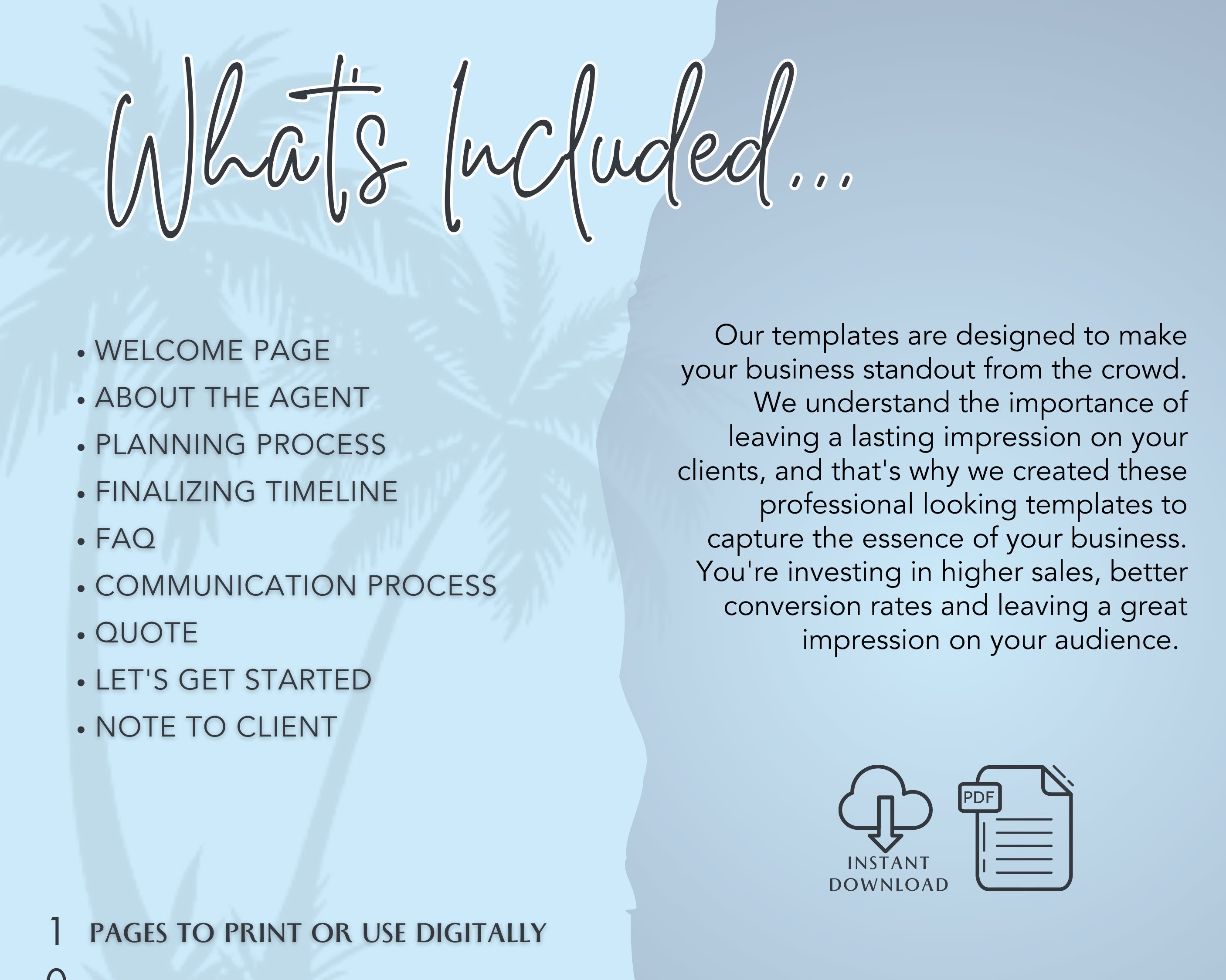 Travel Client Welcome Guide Travel Agent Template Canva - Etsy