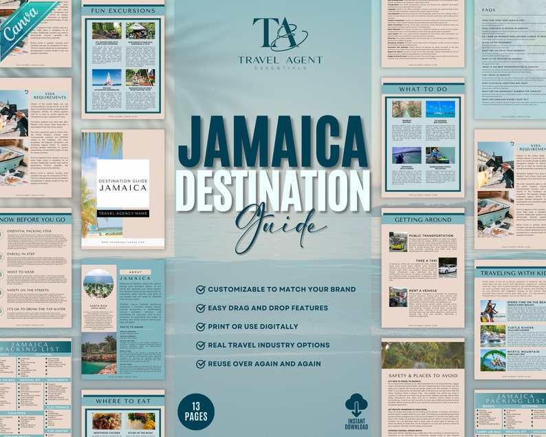 Destination Guide Jamaica Edition, Travel Agent Destination Guide ...
