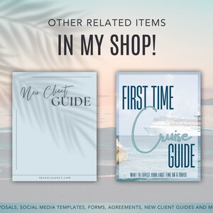 Travel Client Welcome Guide, Travel Agent Template, Canva Editable ...