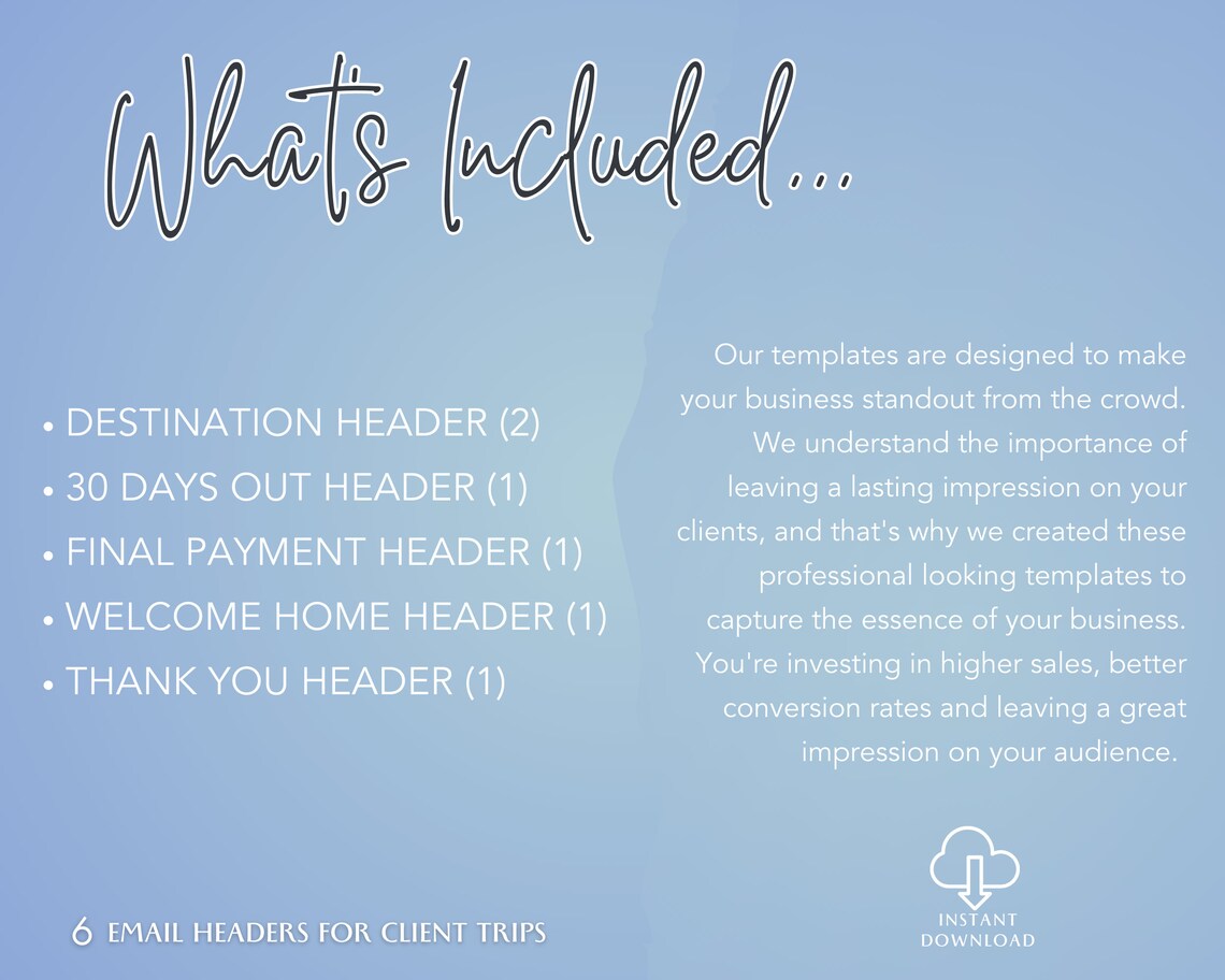 Travel Agent Email Header Banners Email Headers Travel Agent - Etsy