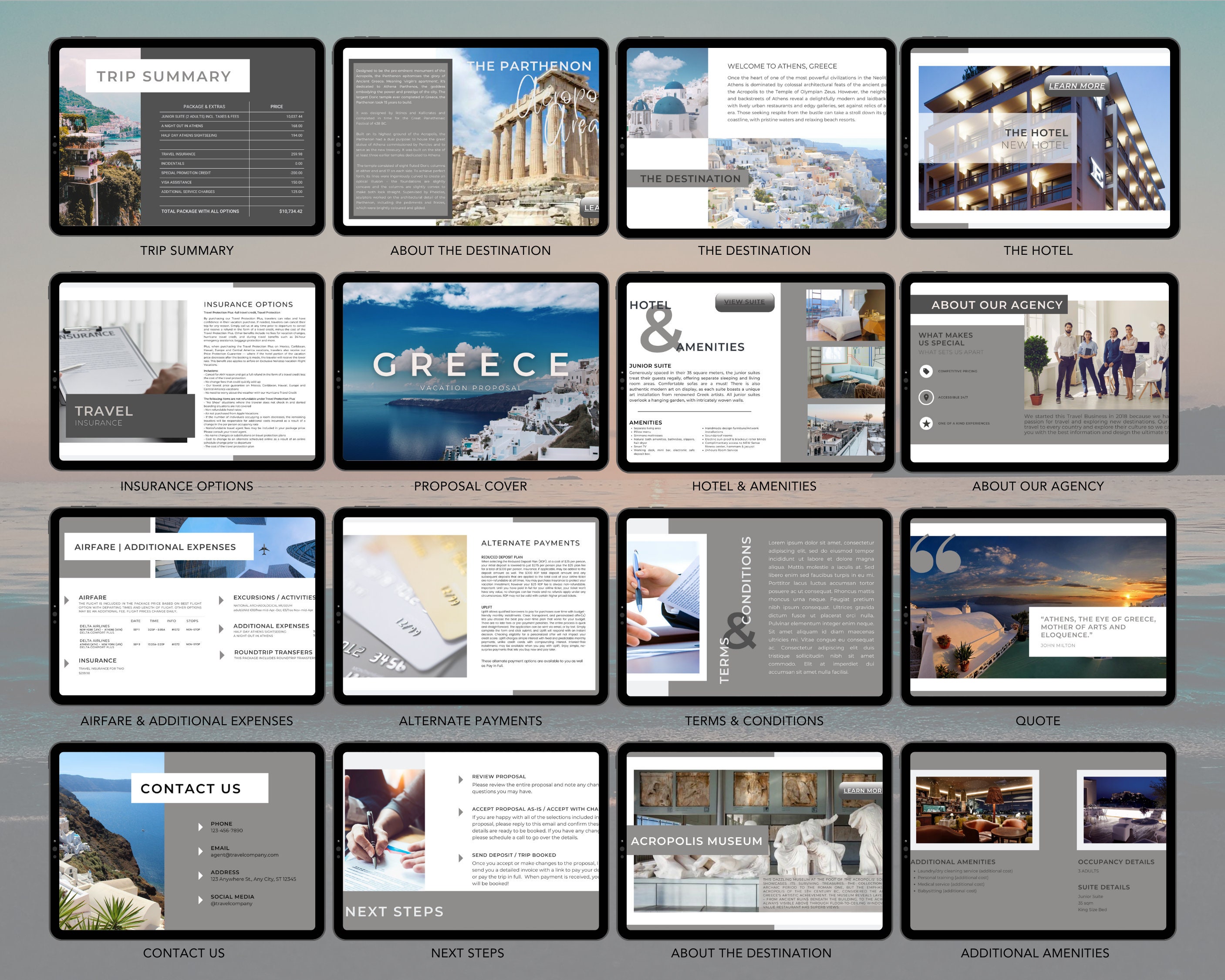 Travel Agent Complete Branding Kit, Travel Agency, Travel Agent ...