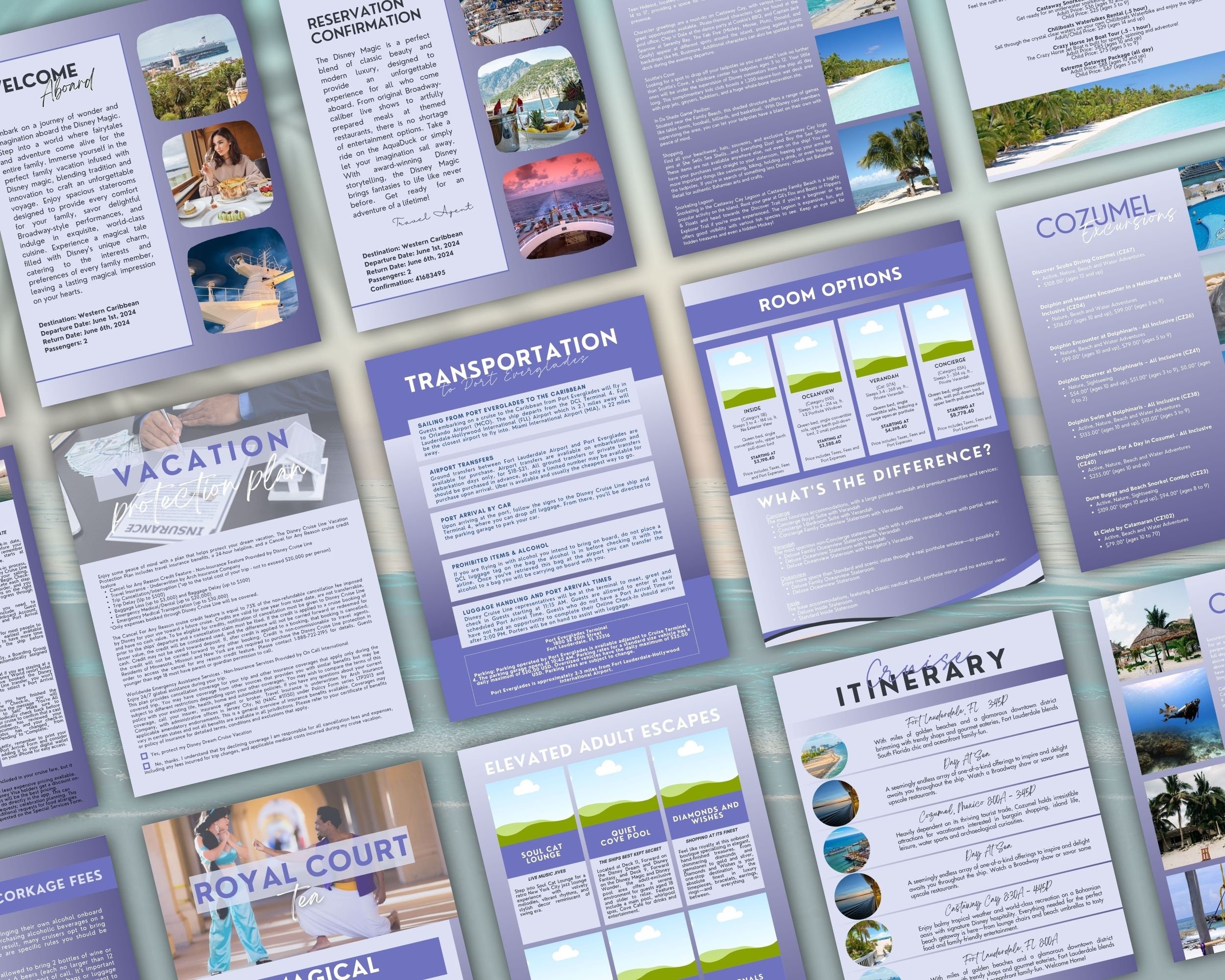 DCL Magic Guide, DCL Proposal, Travel Agent Templates, Cruise Proposal ...
