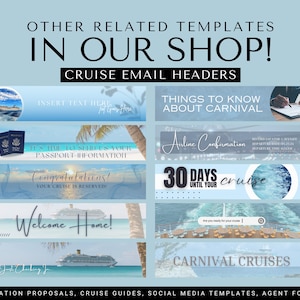 Travel Agent Email Header Banners, Email Headers, Travel Agent ...