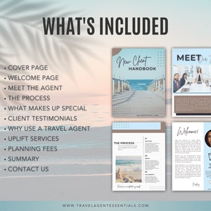 Travel Client Handbook, Travel Agent New Client Handbook, Canva ...