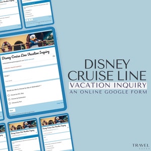 Cruise Travel Agent Questionnaire Forms - Etsy