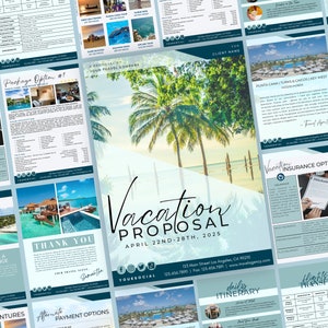 Travel Agent Vacation and Cruise Proposal, Travel Agent Proposal ...