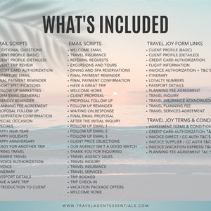 Travel Joy Email Form Templates and Email Scripts for Travel Agents ...
