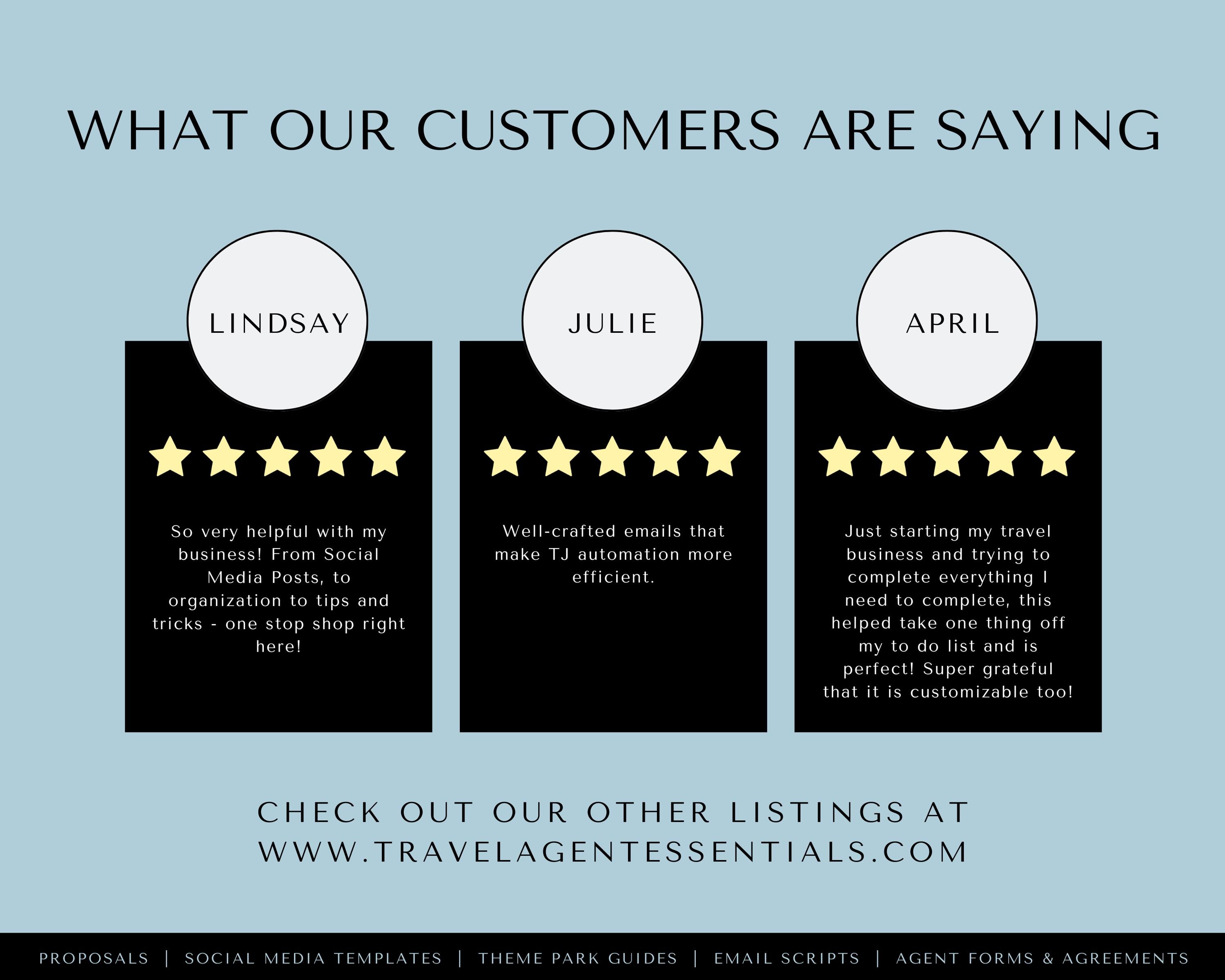 Travel Joy Email Form Templates and Email Scripts for Travel Agents ...