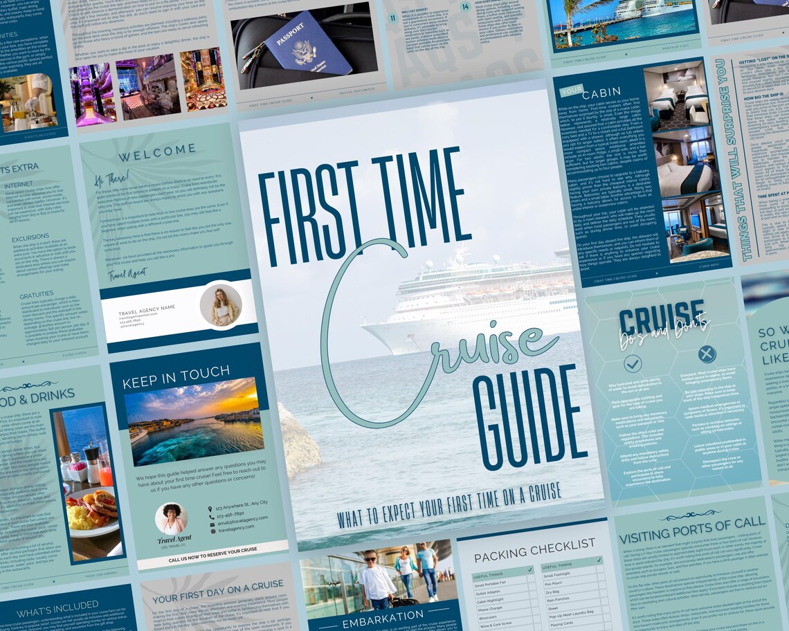 First Time Cruise Guide, Travel Agent Cruise Guide, Cruise Tips, Client ...