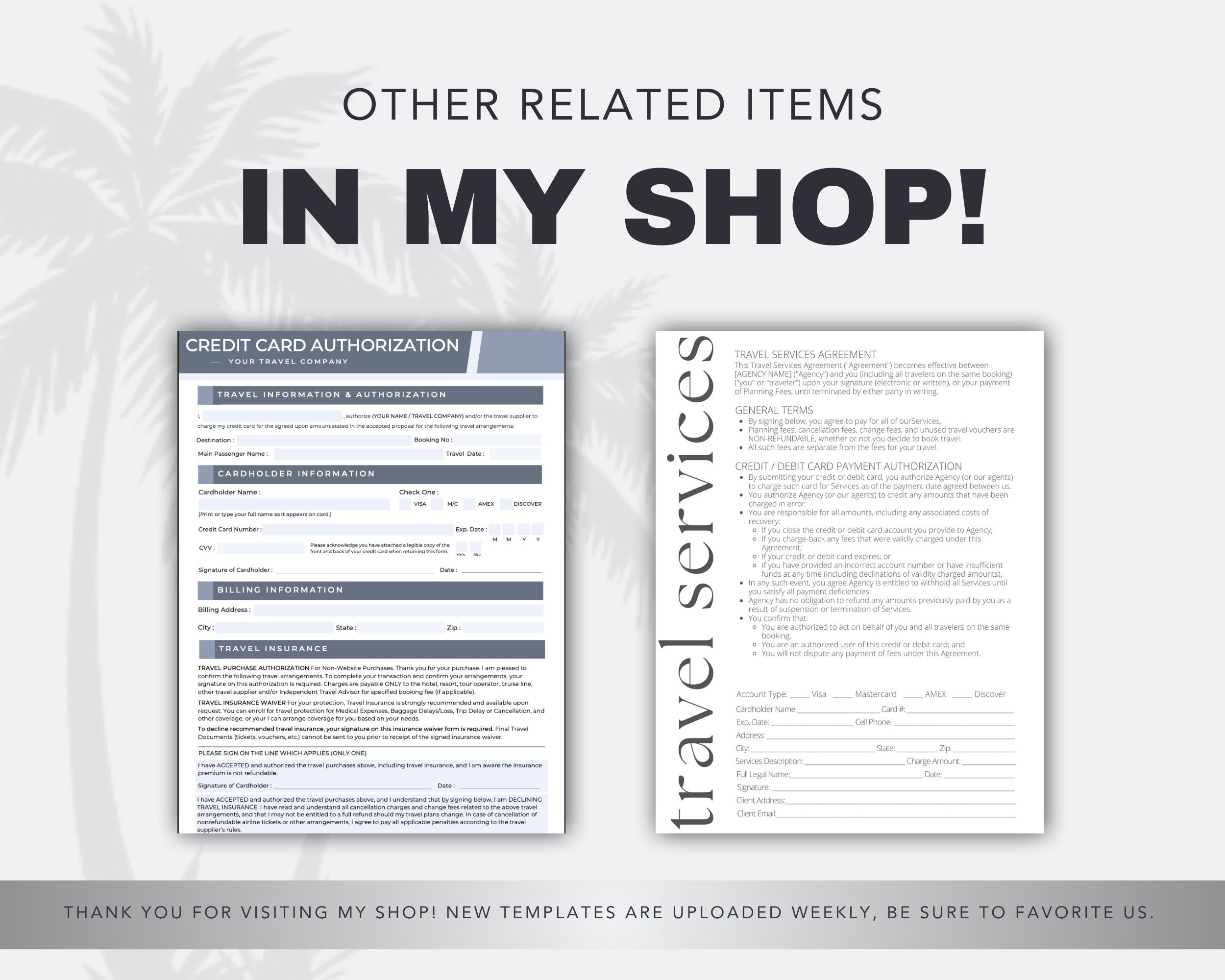 Travel Agent Client Intake Form Travel Agency Forms Client - Etsy UK