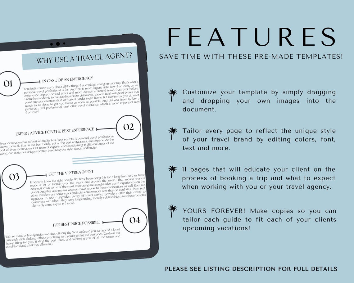Travel New Client Guide, Travel Agent New Client Handbook, Canva ...