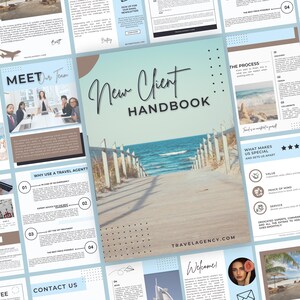 Travel Client Handbook, Travel Agent New Client Handbook, Canva ...