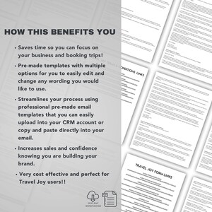 Travel Joy Email Form Templates and Email Scripts for Travel - Etsy