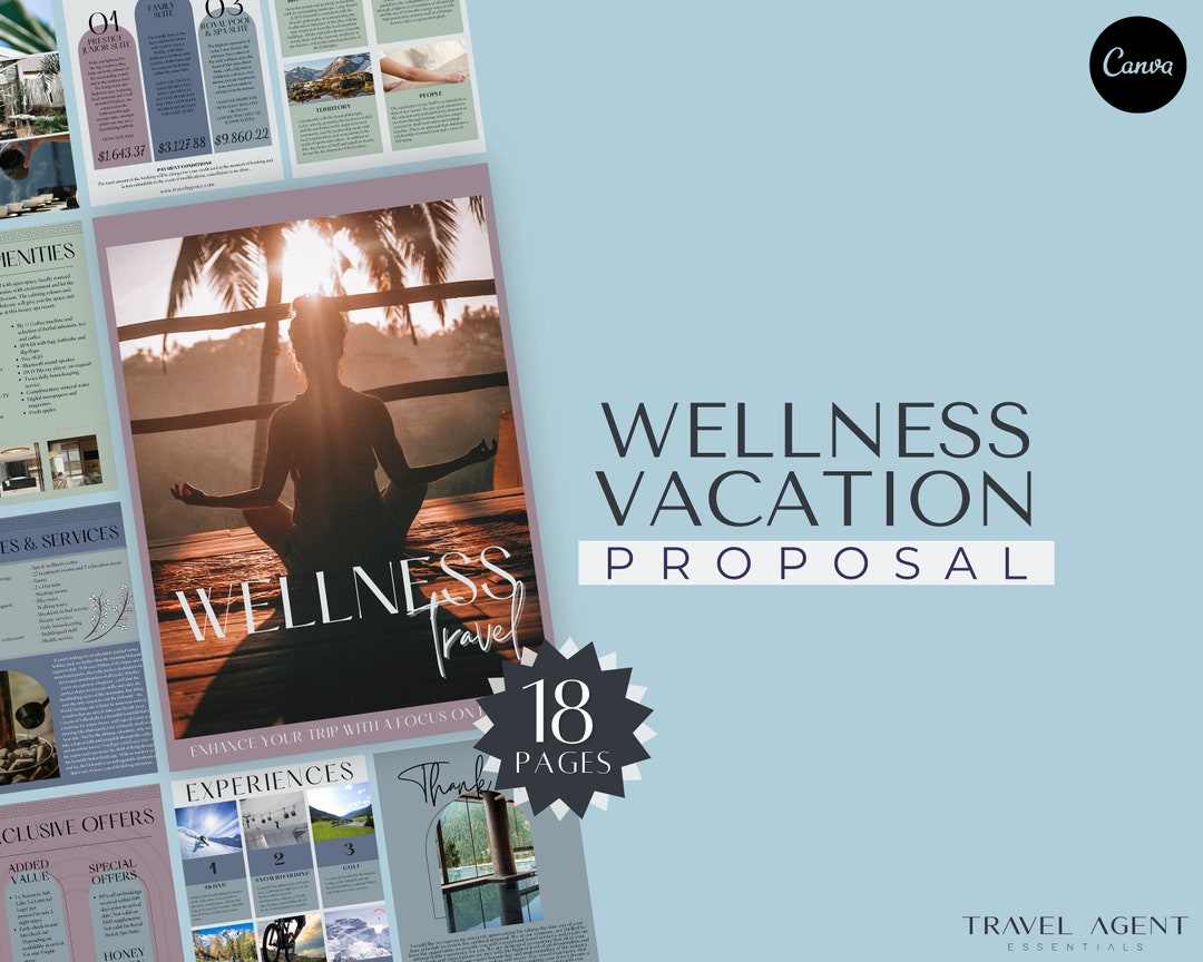 Wellness Travel Proposal for Travel Agents, Health and Wellness ...