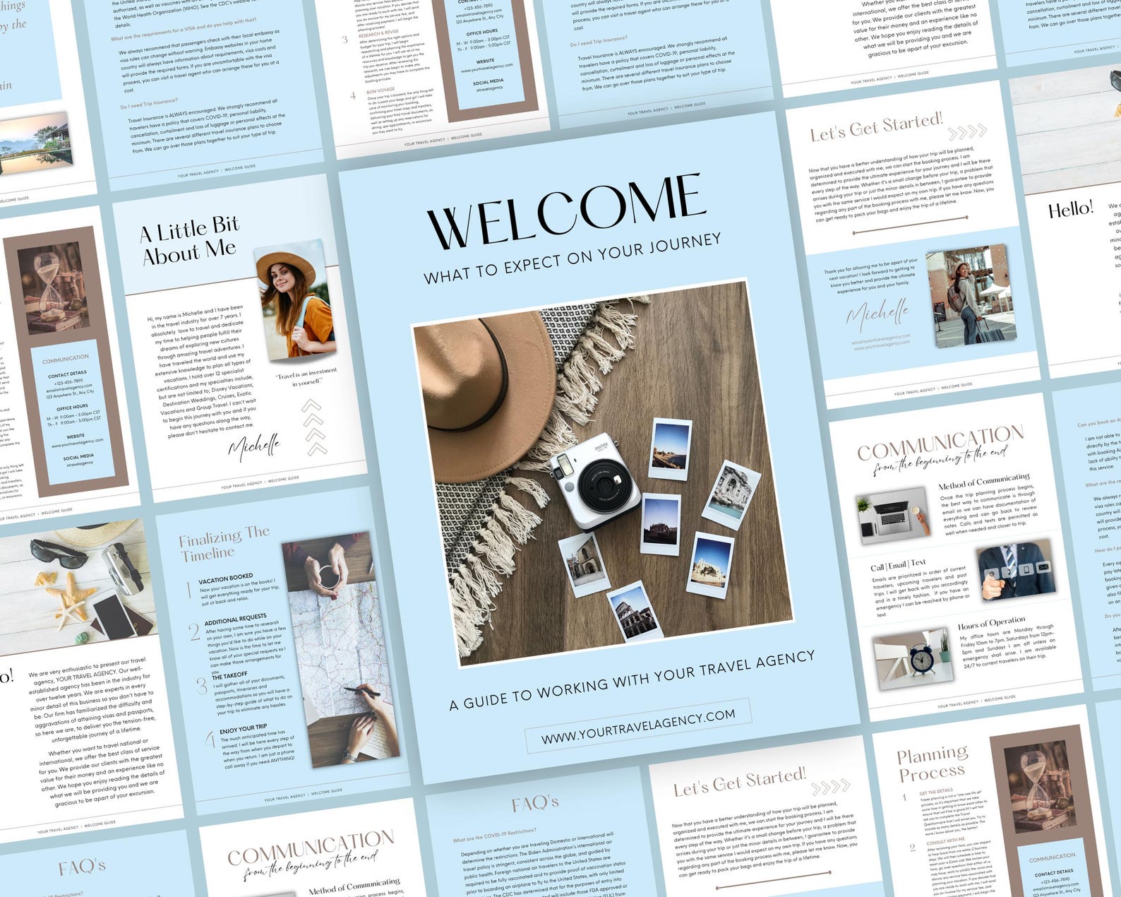Travel Agent Welcome Guide and New Client Handbook for Clients, Travel ...