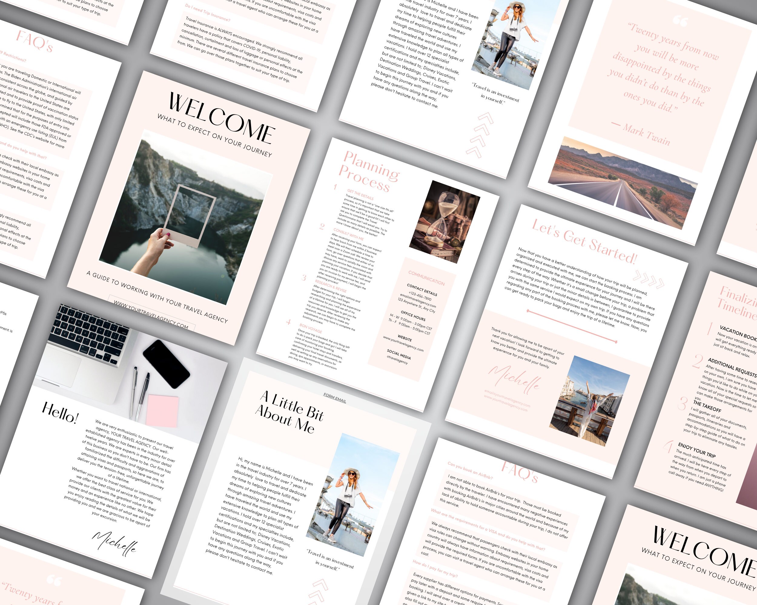 Travel Agent Welcome Guide and New Client Handbook for - Etsy