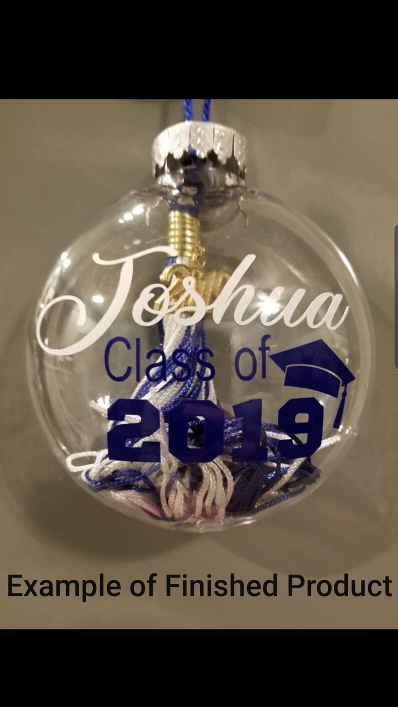 Graduation Tassel Display Ornament tassel Not Included Class - Etsy