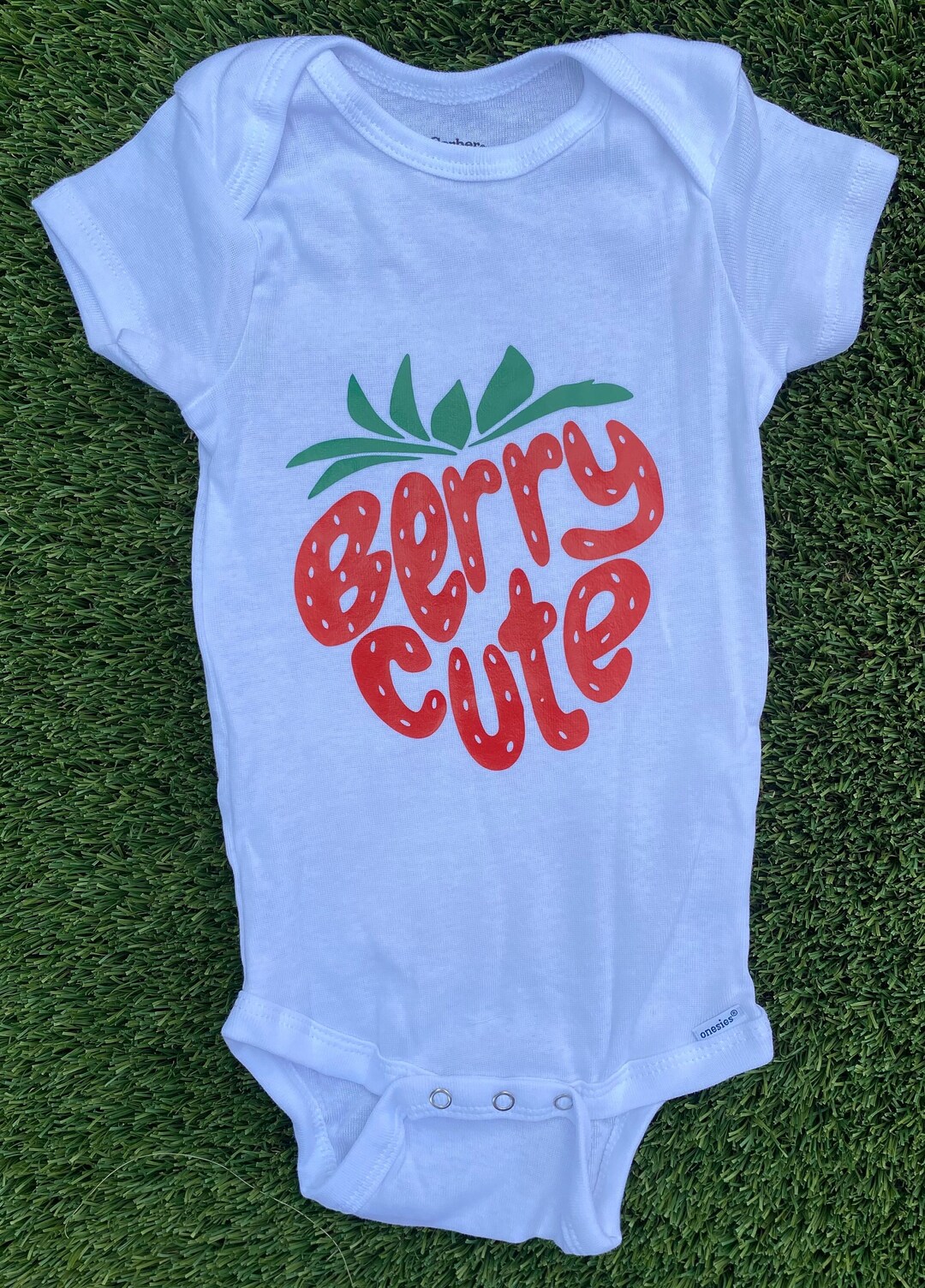 Berry Cute Onesie, Fruit Onesie, Baby Girl, Baby Shower Gift ...
