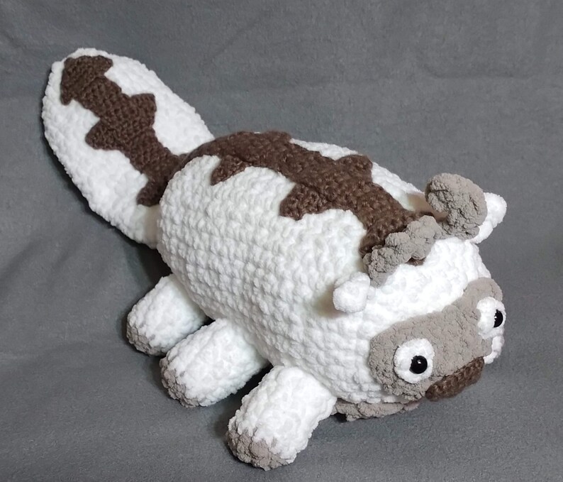 Giant Appa the Sky Bison Plush Crochet Pattern ATLA - Etsy