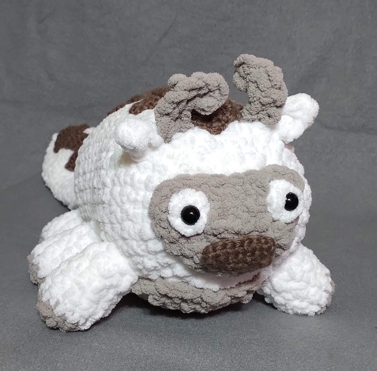 Giant Appa the Sky Bison Plush Crochet Pattern ATLA - Etsy