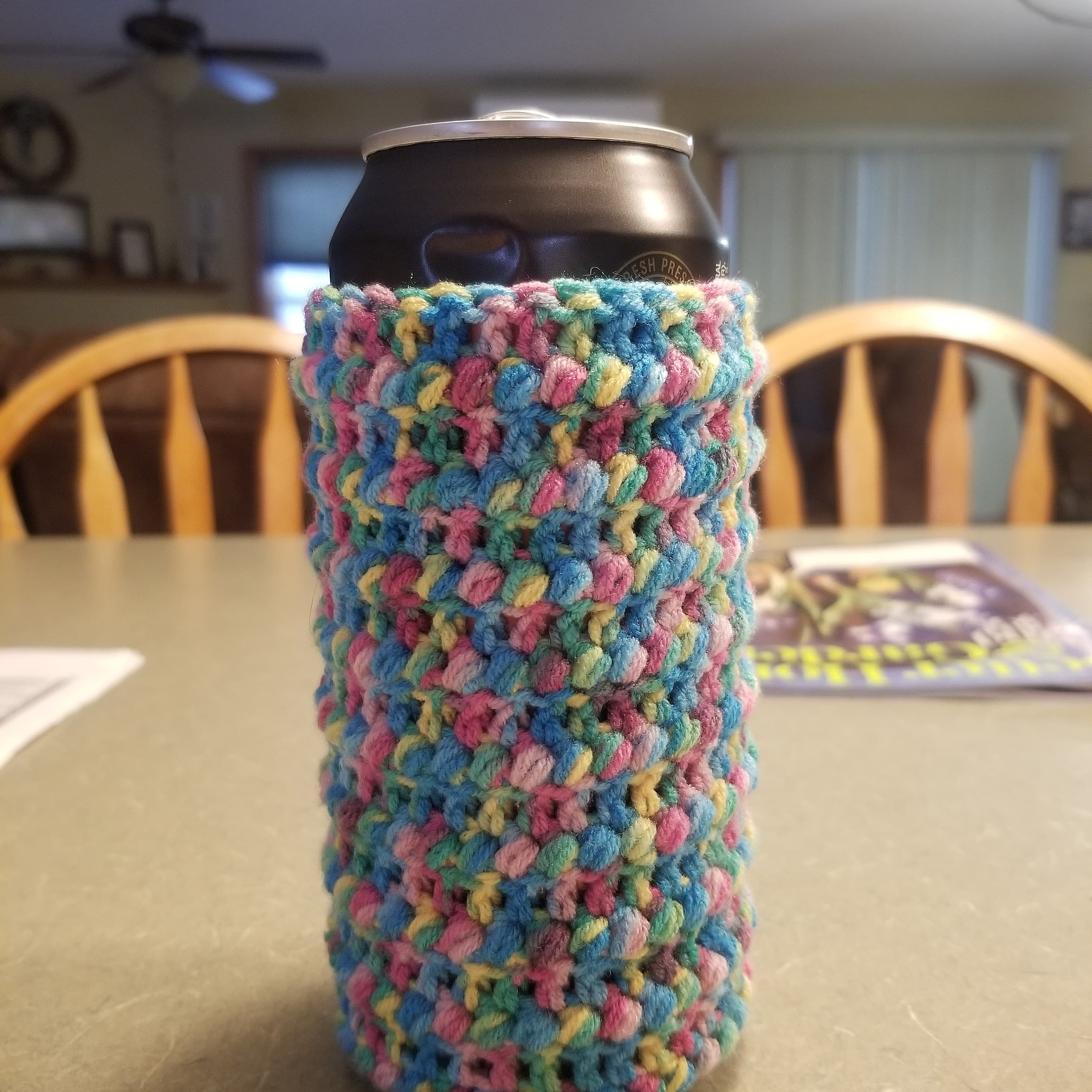 3 in 1 Beautiful Bean Can Cozy Crochet Pattern for 3 Can Sizes ...