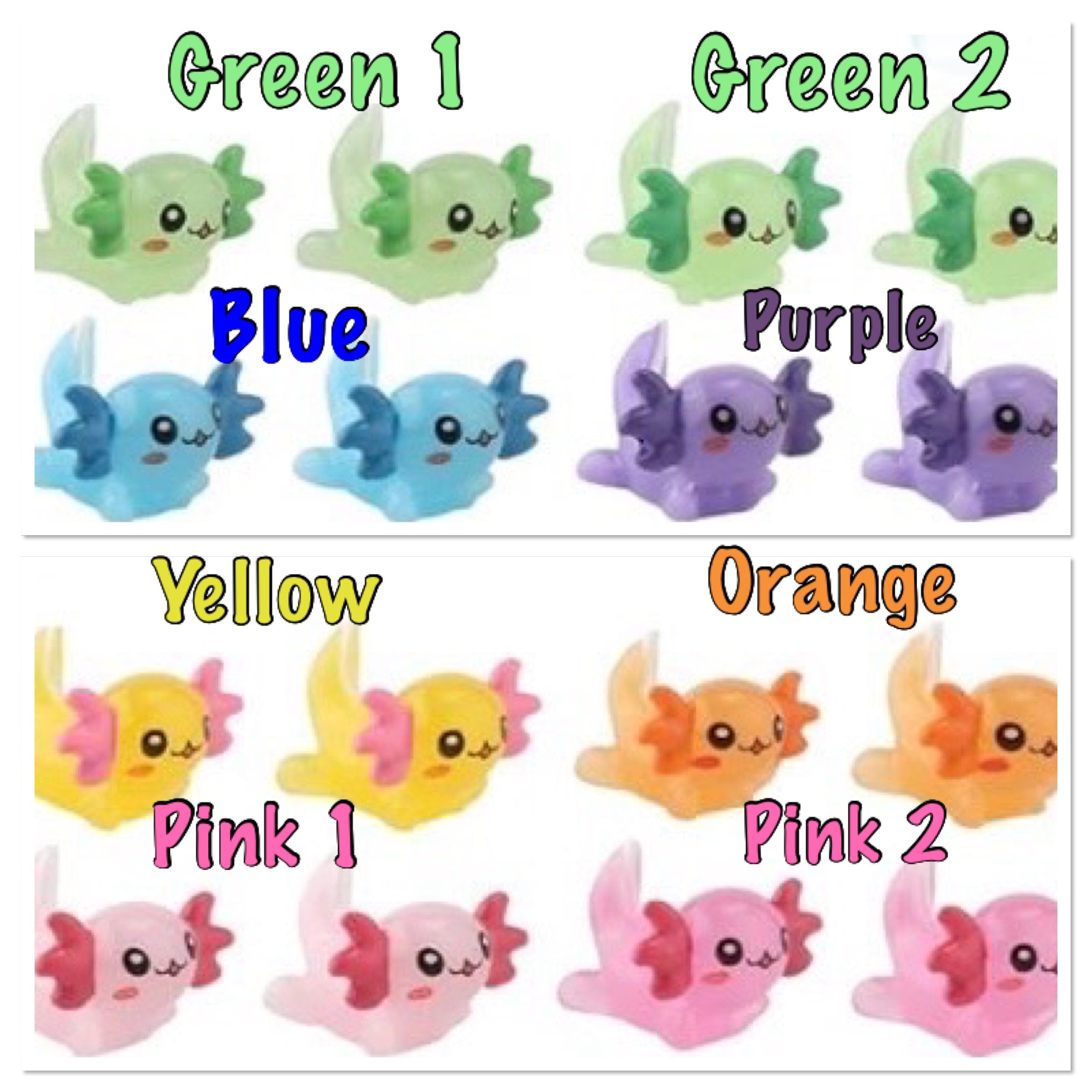 Minature Resin Axolotl - Etsy UK