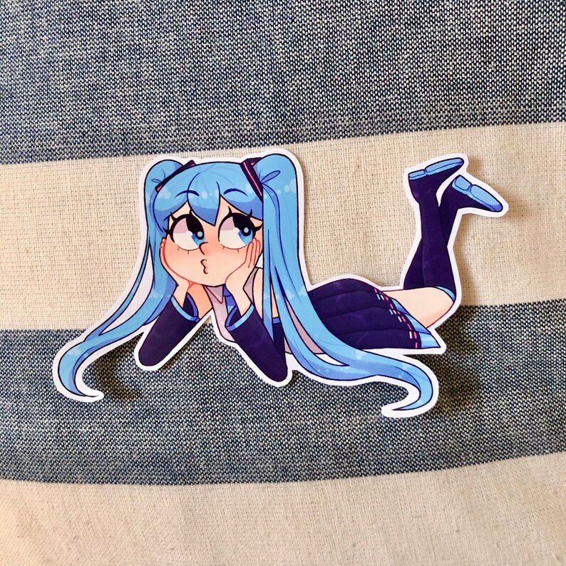 Glossy Hatsune Miku Stickers | Etsy