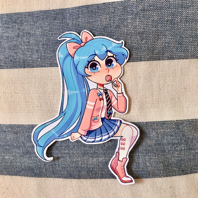 Glossy Hatsune Miku Stickers | Etsy