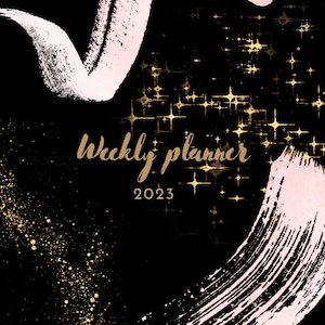 2023 Digital Weekly Planner - Etsy