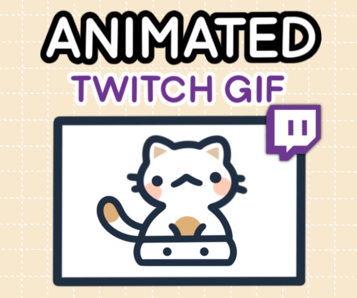 Animated Roomba Cat Alert - Cute Cat GIF for Twitch, Discord, Kick ...