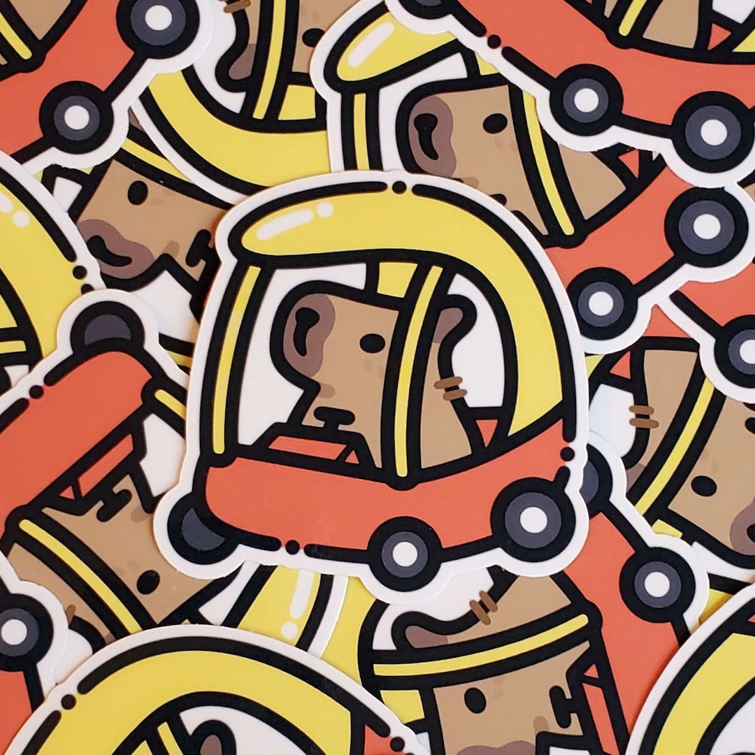 Capybara Car Sticker - Etsy