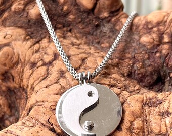 Yin Yang Necklace | Etsy