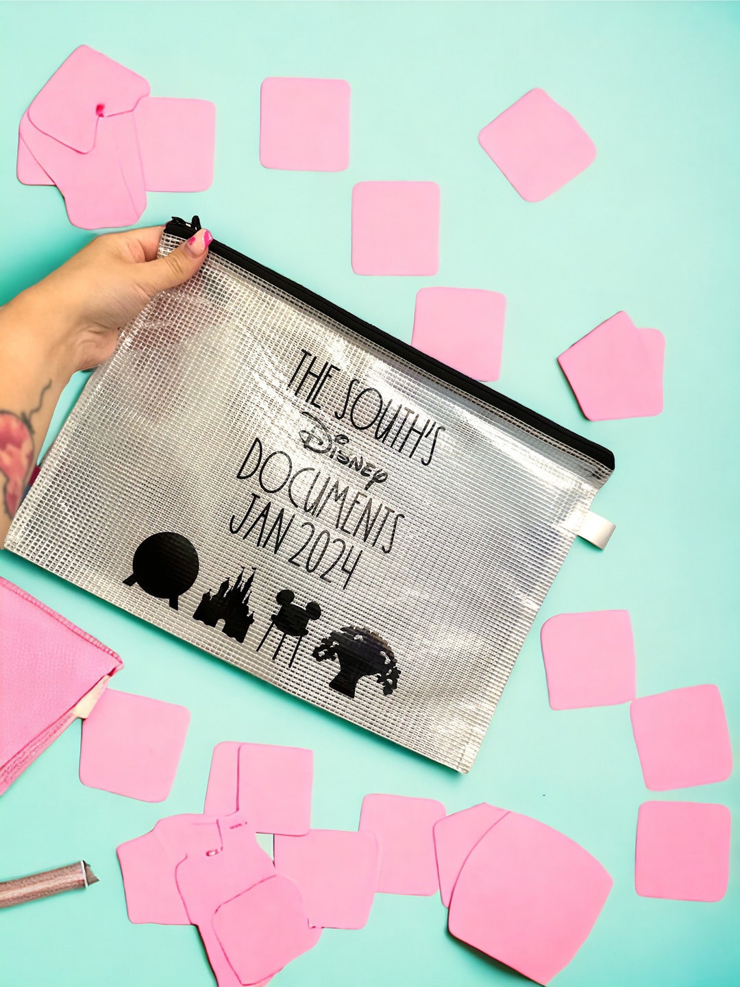 Disney Planning / Disney Document Wallet / Disney Plans / Disney Style ...