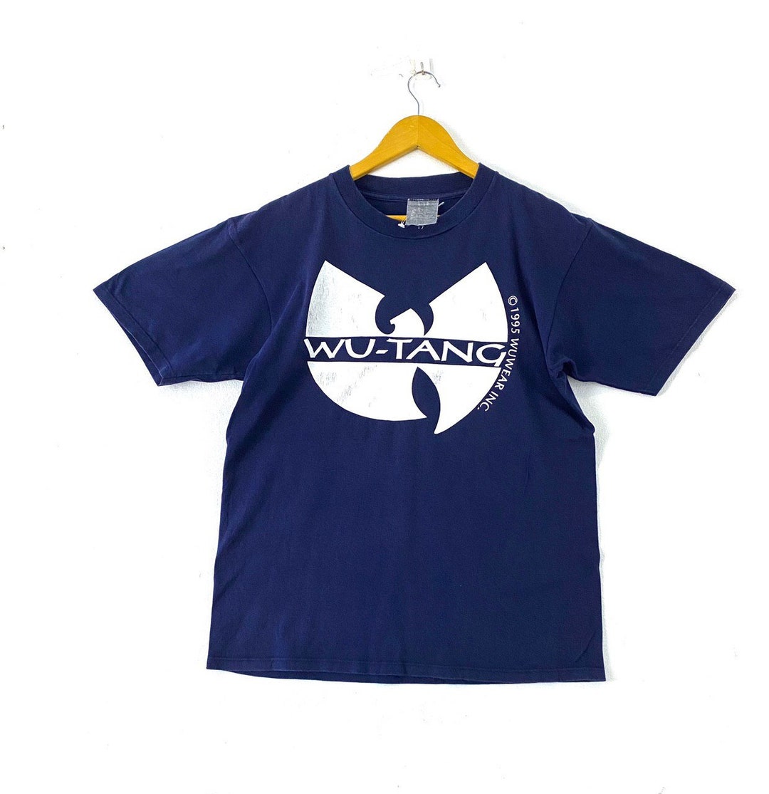 Vintage 90s 1995 Wu-tang Clan Wu Wear Big Logo Nice Design Vintage 90s 1995 Wu-tang Clan Wu Wear Big Logo Nice Design
