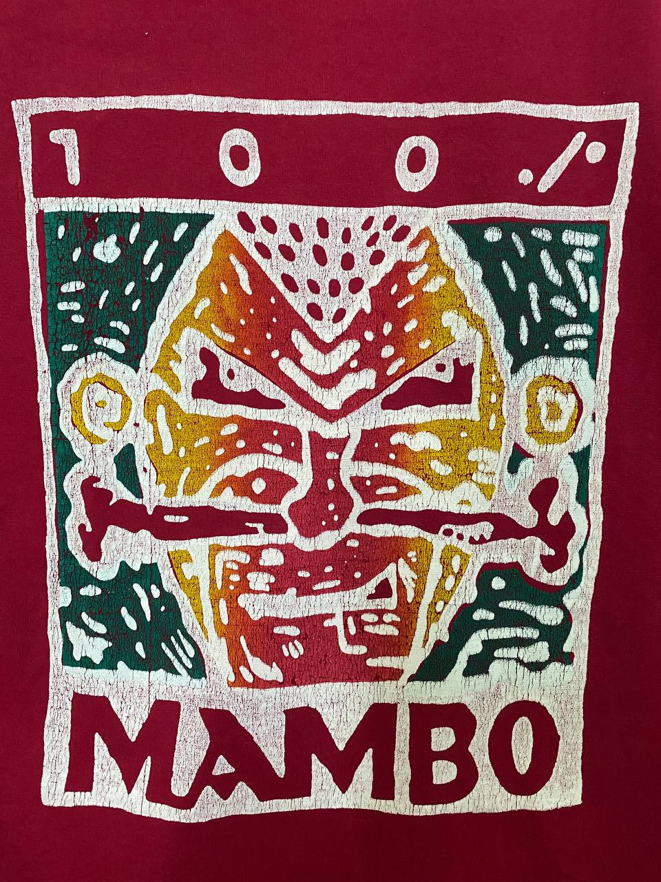 Vintage 90s MAMBO 100% Artwork Drawing Australian Pop Art Big Image ...