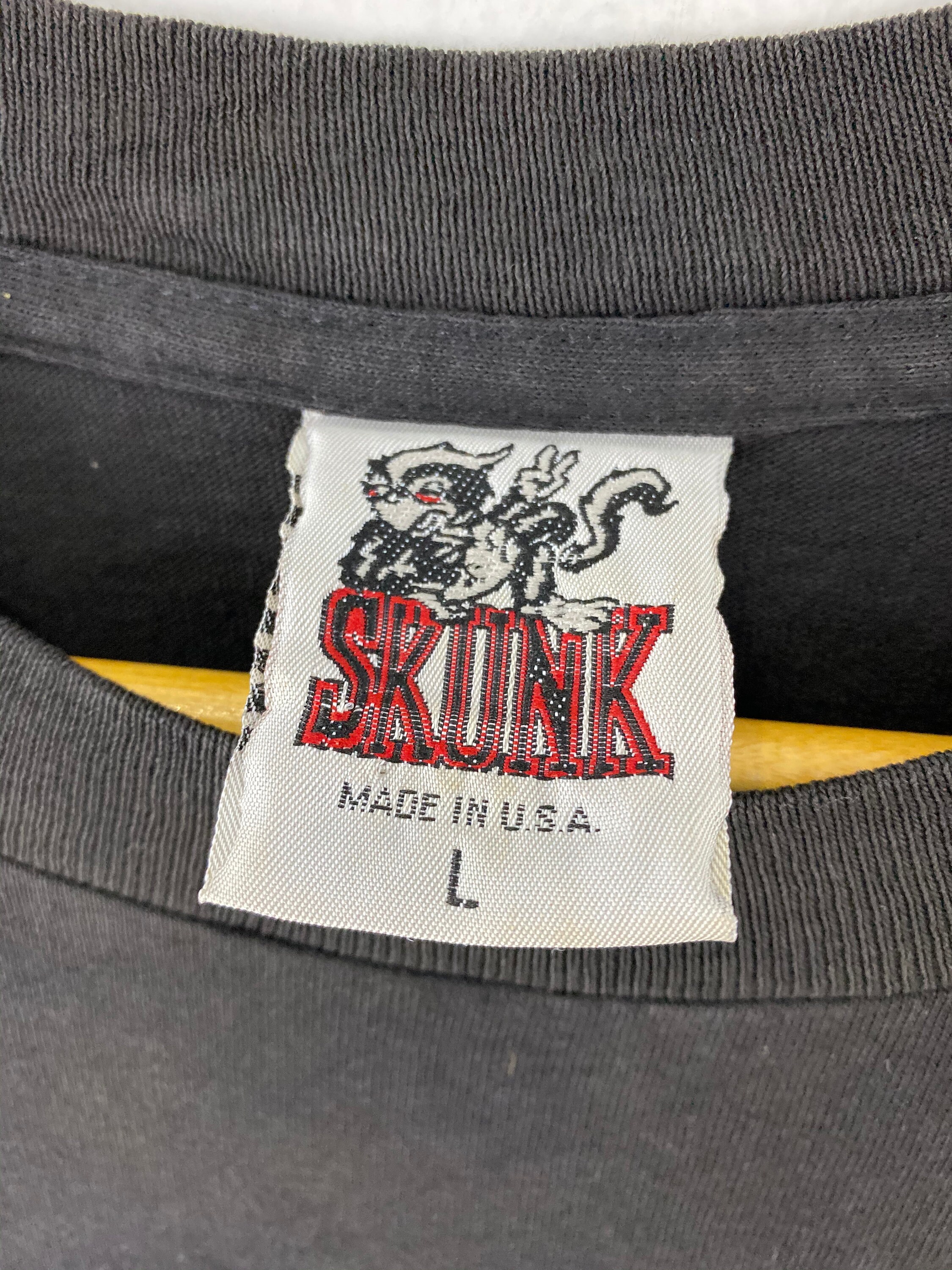 Vintage 90s 1994 Skunk Wear How to Roll Made in Usa Skate Skateboard ...